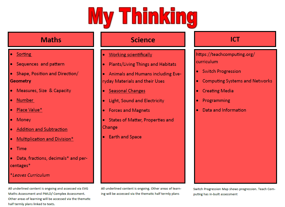 My Thinking - Evergreen School